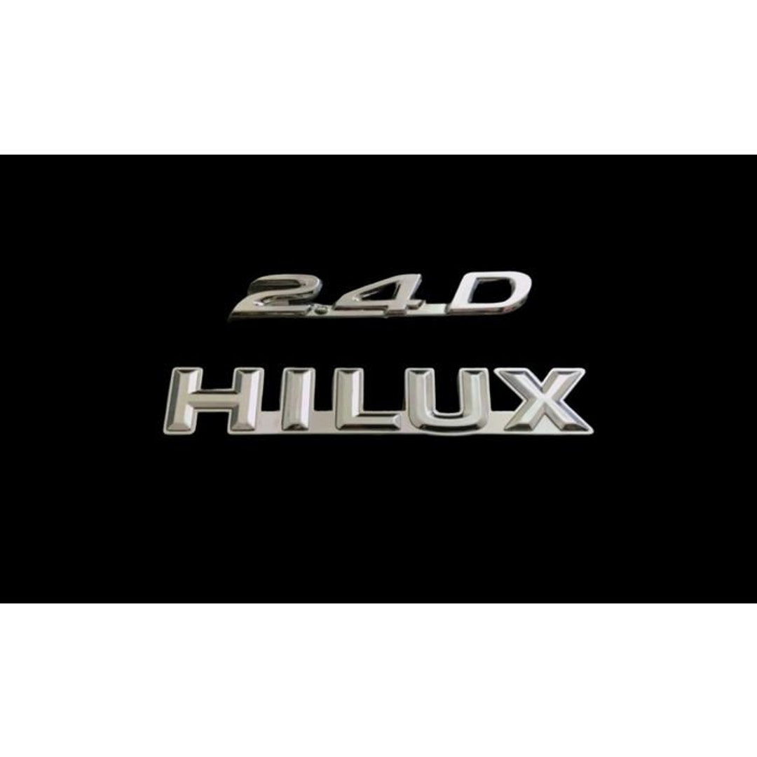 HILUX AND 2.4D Emblem for 1986 Model - Etsy