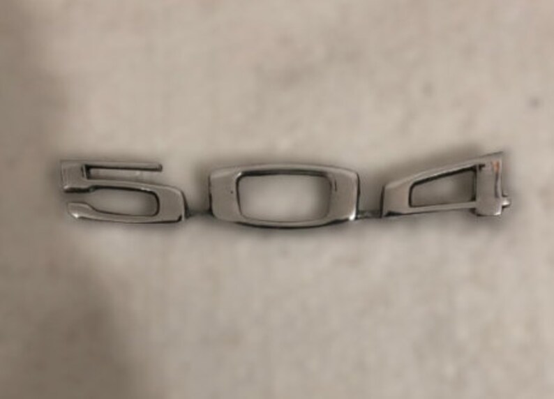 Peugeot 504 Emblem - Etsy