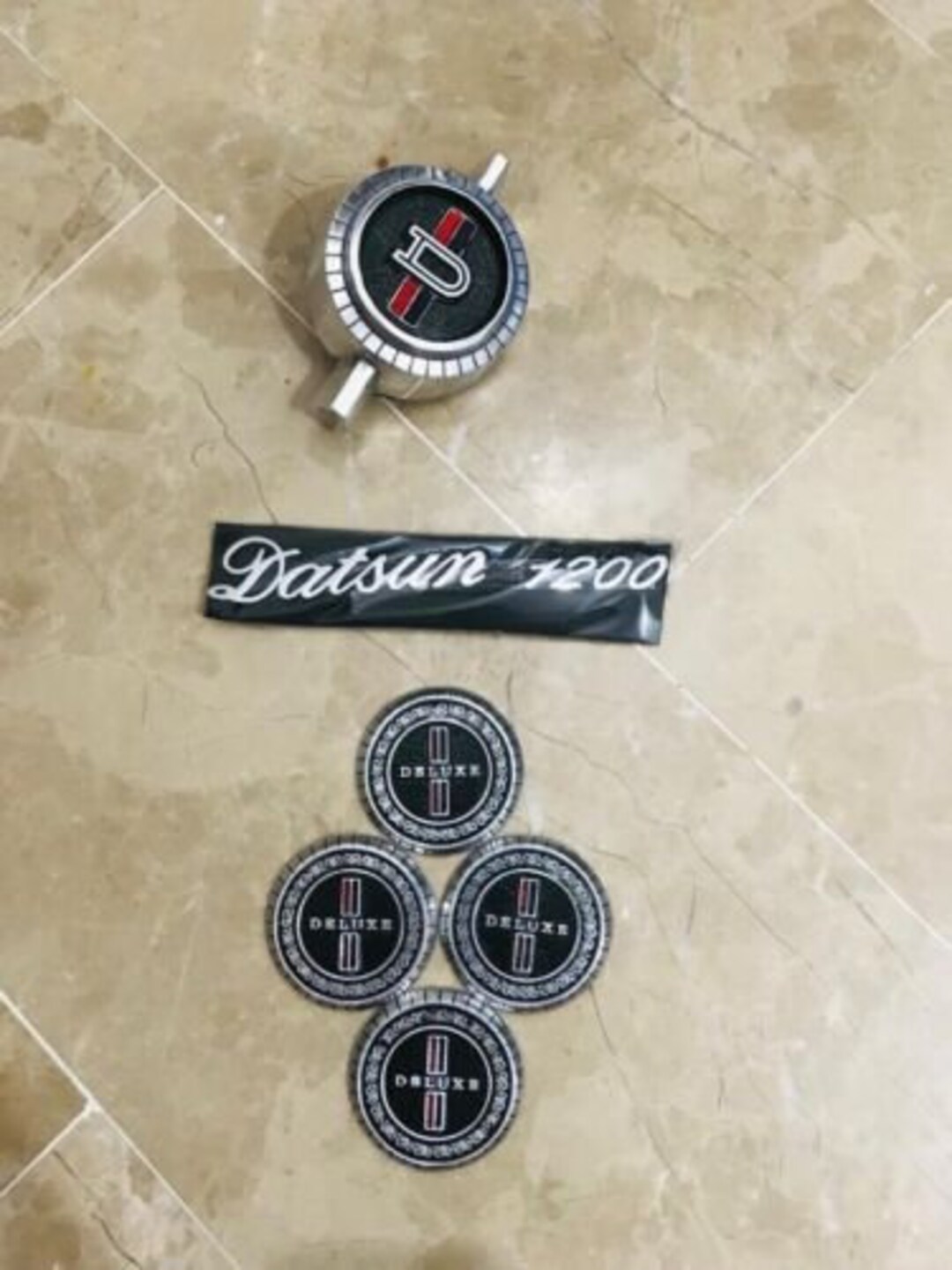DATSUN 1200 DELUXE Emblem Set of 6 Piece - Etsy