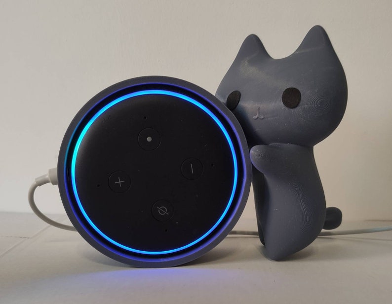 Echo Dot Gen 3 Holder Cat Alexa Devices Stand Wall - Etsy