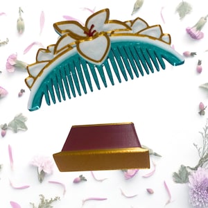 Mulan Inspired Hair Pin Girl Costume Cute Simple Gift Decorative Comb ...