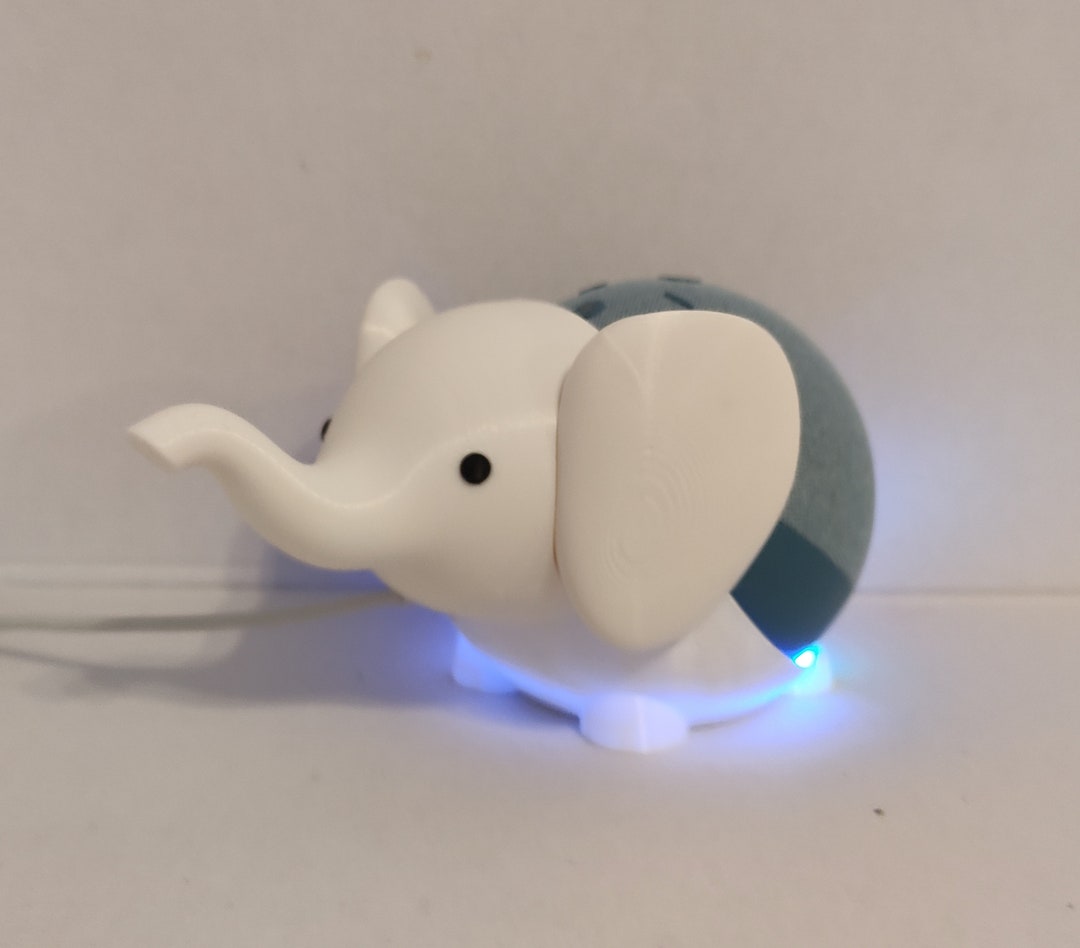 Echo Dot Holder Elephant - Alexa Devices Stand- Gen 4 and Gen 5 ...