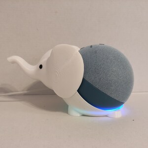 Echo Dot Holder Elephant - Alexa Devices Stand- Gen 4 and Gen 5 ...