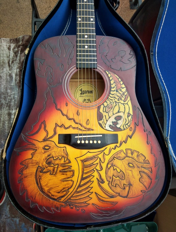 Custom Acoustic Guitar Paint Jobs
