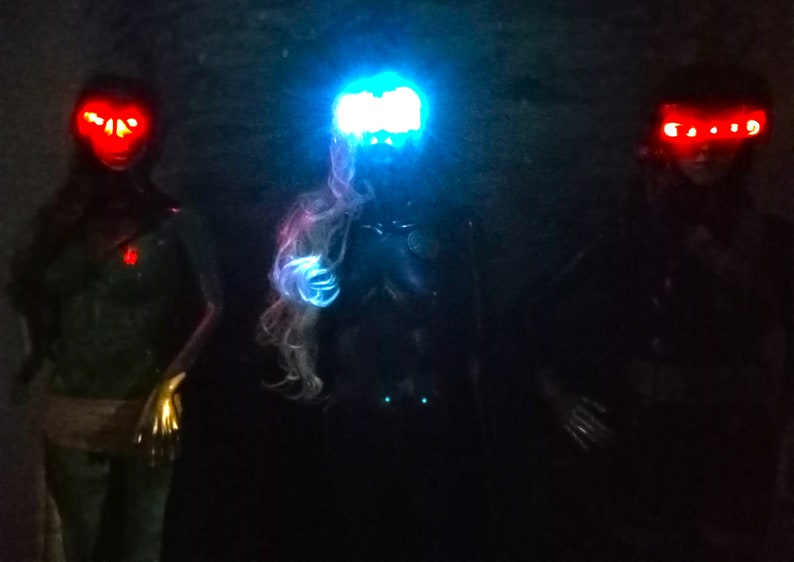 CYCLOPS XMEN LIFESIZE Statue Figure Custom Made Lite up Eyes Remote ...