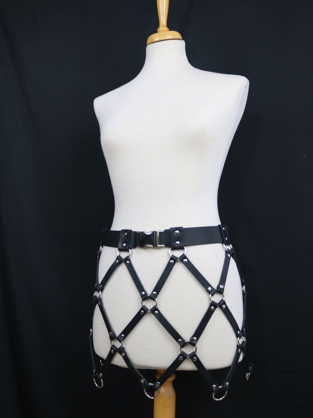 Leather Skirt Harness - Etsy