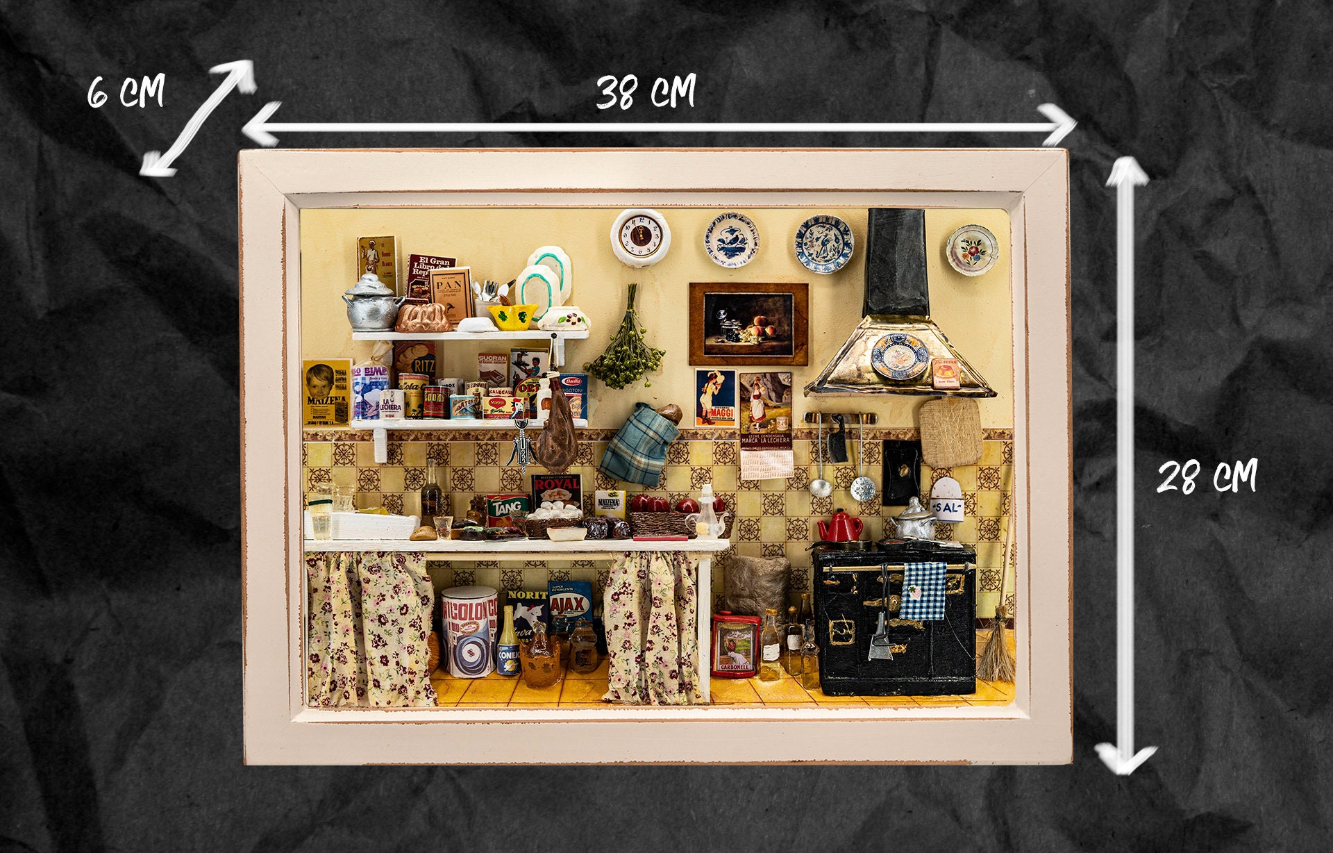 Miniature Kitchen Scene - Etsy