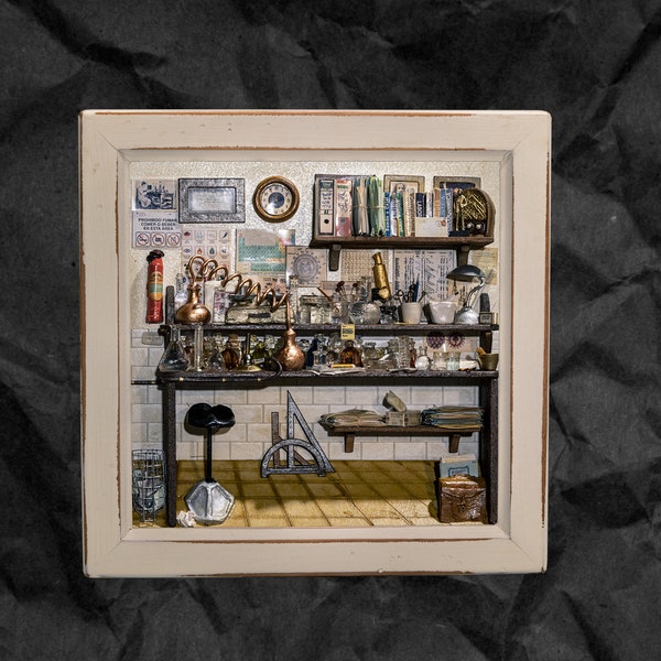 Laboratory Diorama - Etsy