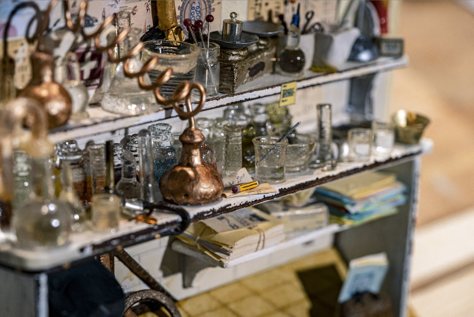 Miniature Laboratory Scene - Etsy