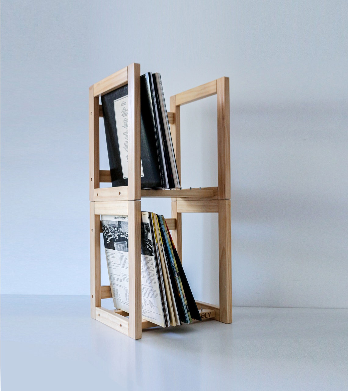 04 AMPLY Modular 2in1 Vinyl Stand |vinyl Records Stand | Vinyl Records ...
