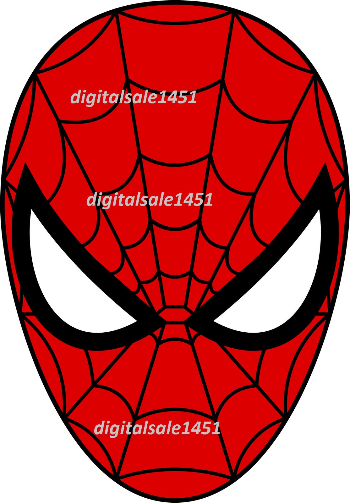 Spiderman Cartoon Head