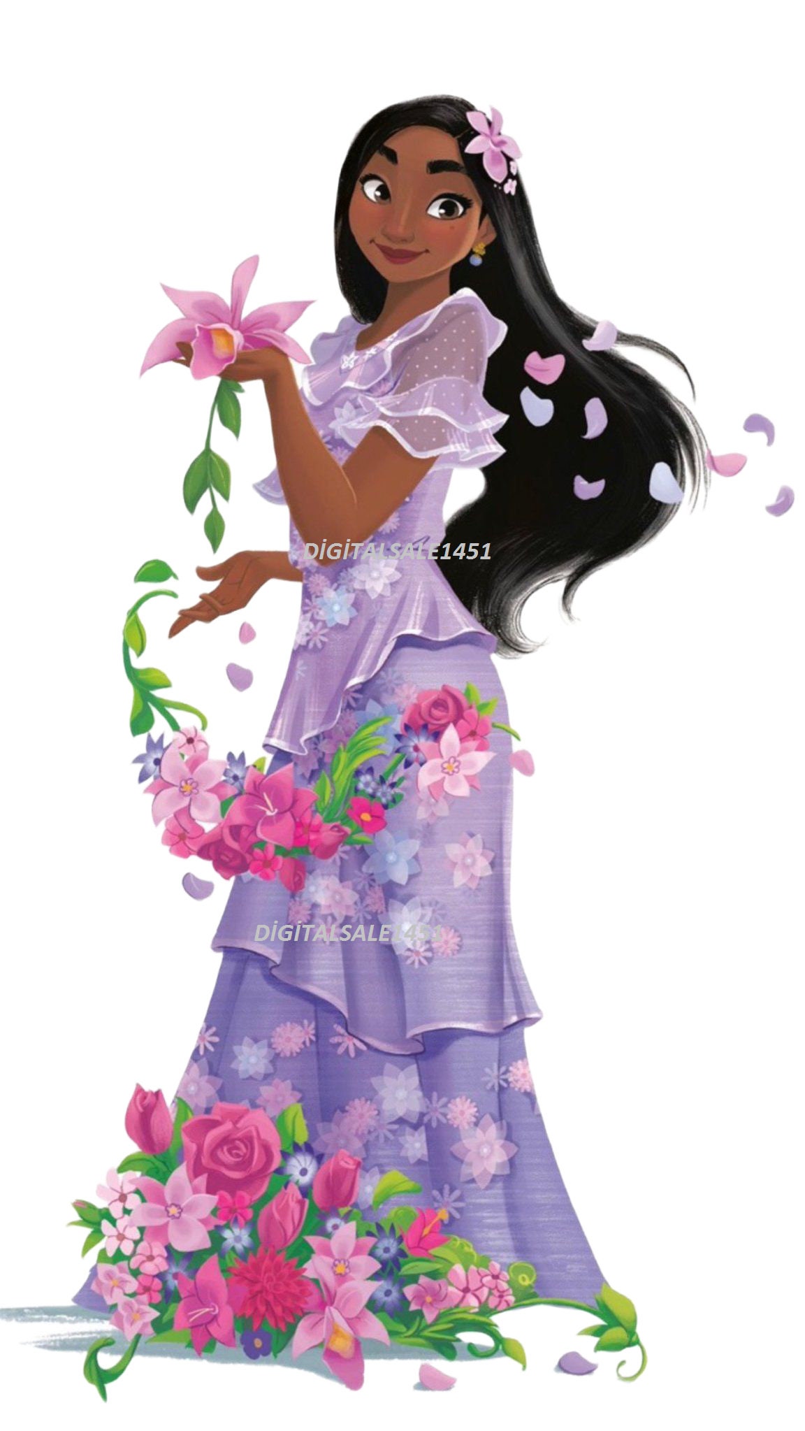 Encanto Isabellamadrigal Pngmiraibelluisa Encantoclip - Etsy