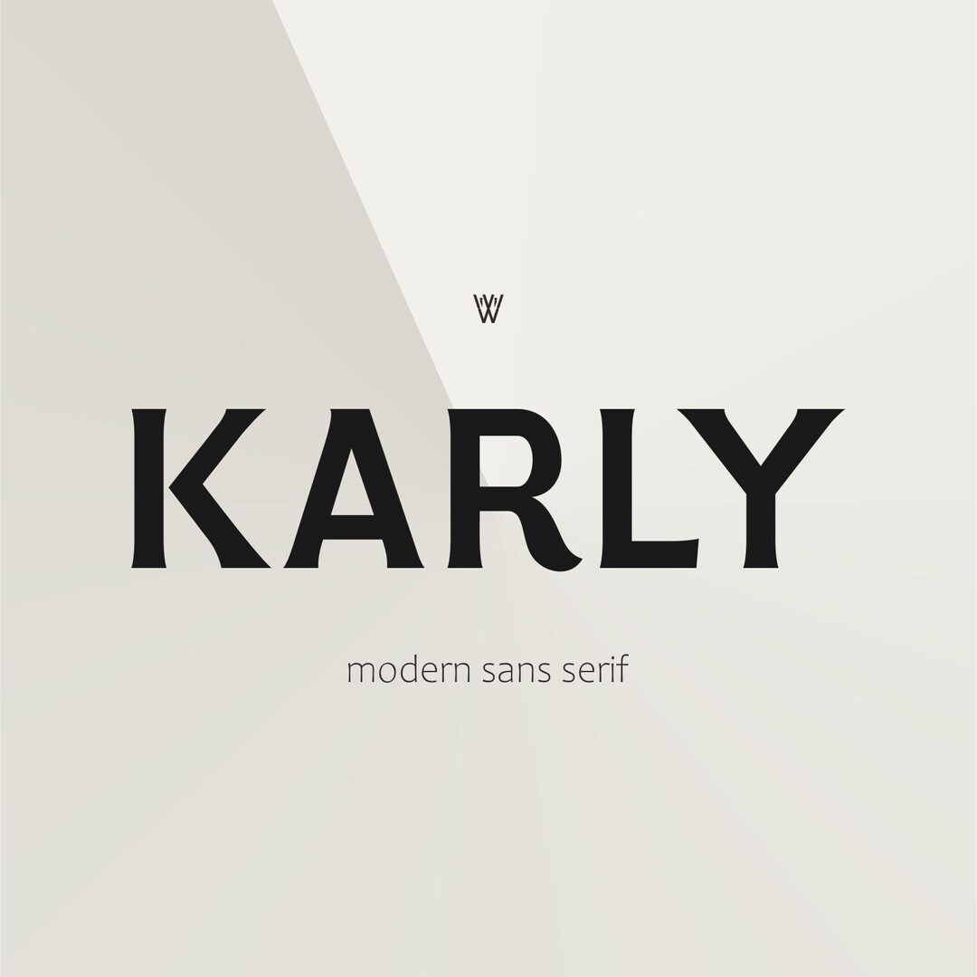 KARLY Bold Luxury Serif Font for Invitations, Branding, Cricut ...