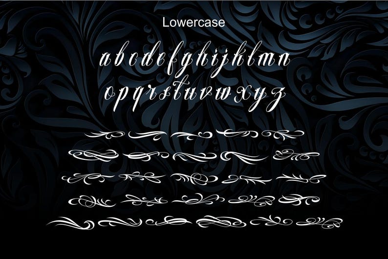 Edgy Chicano Tattoo Font Bundle | Versatile Styles for Custom Ink ...