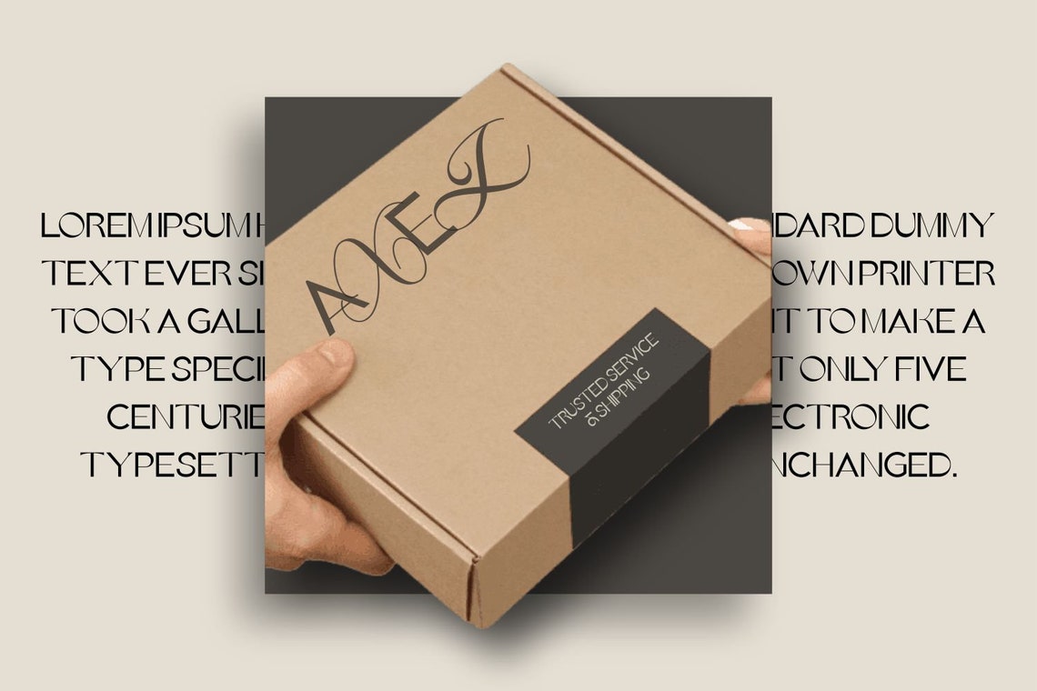 Bianca Elegant Script Sans Serif Font Duo - Etsy