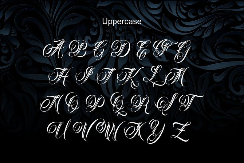 Edgy Chicano Tattoo Font Bundle | Versatile Styles for Custom Ink ...