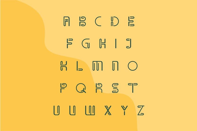 Sefa Modern Font - Etsy