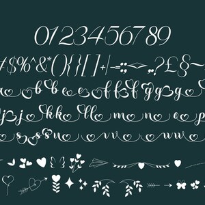 Valentina Cursive Font script Font - Etsy