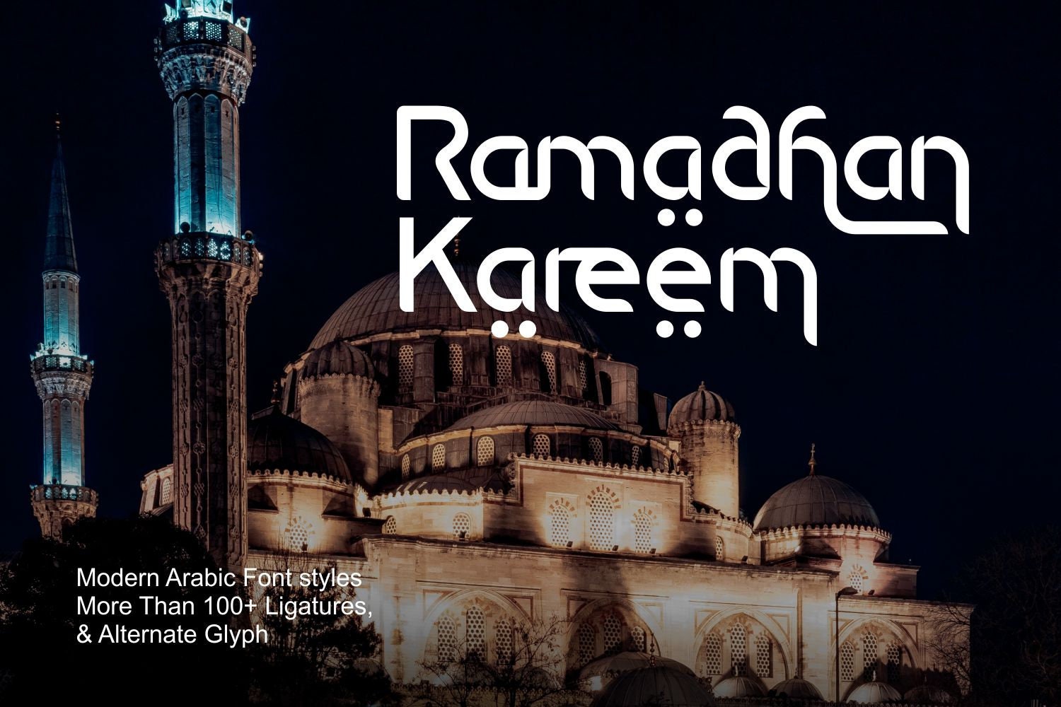 Dubai City Arabic Font - Etsy