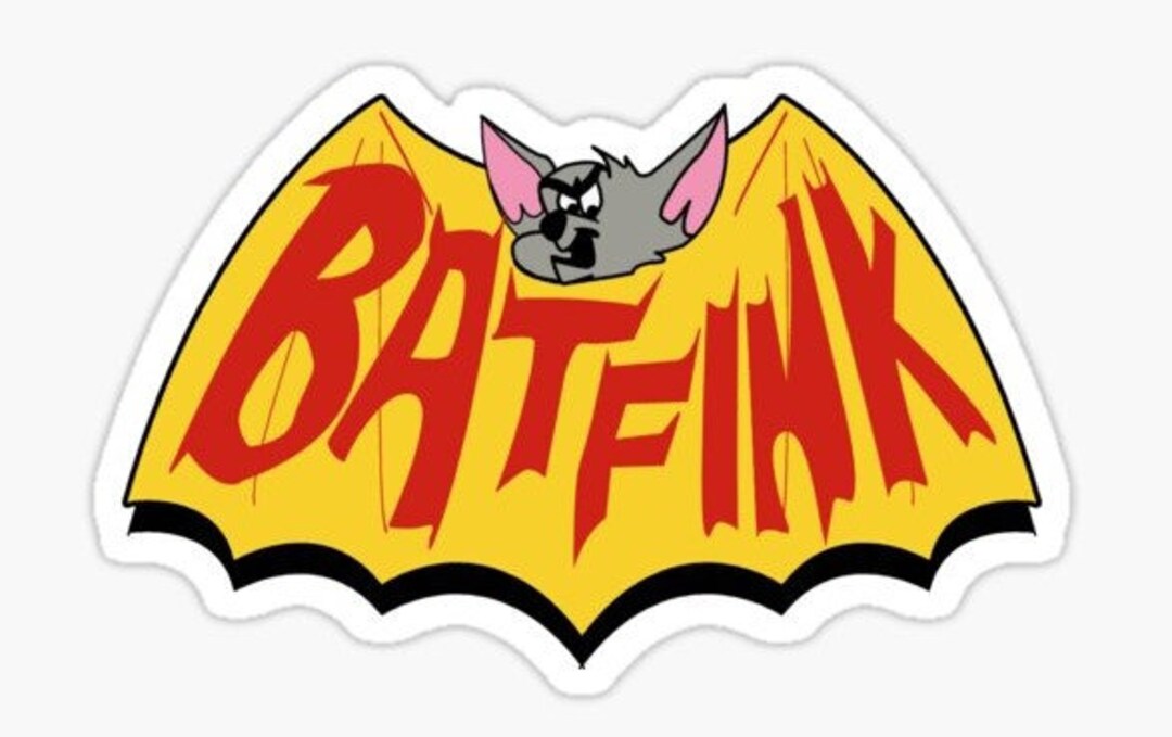 Batfink Logo 80s Cartoon TV Show Iron on Tee T-shirt Transfer - Etsy