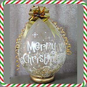 Christmas Money Pop Me Balloon Gift. - Etsy