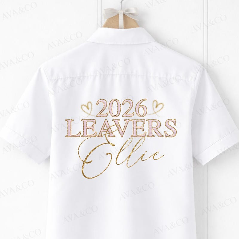 School Leavers Shirt 2026 - Etsy UK