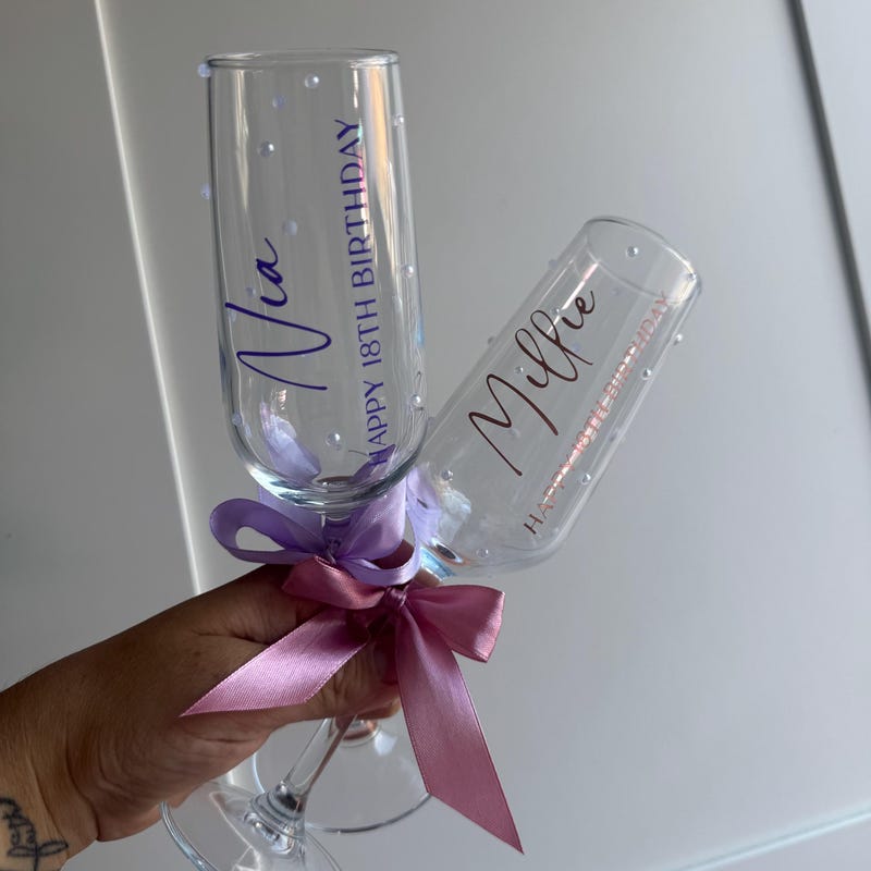 Single Champagne Flute - Etsy UK