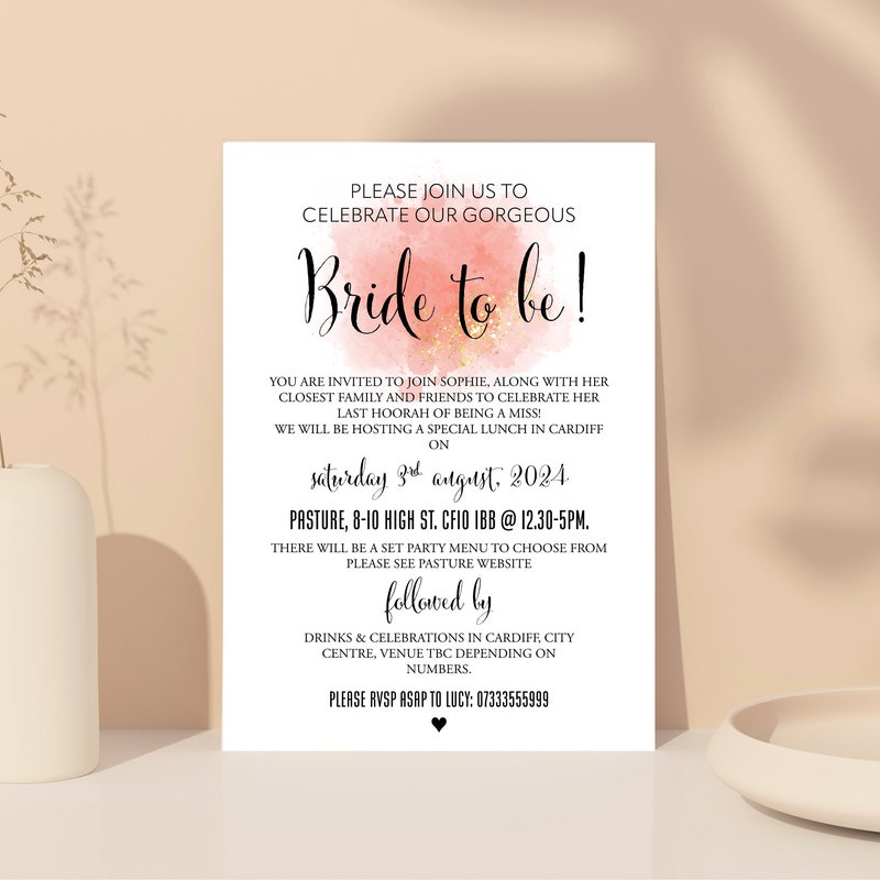 Hen Party Invite - Etsy