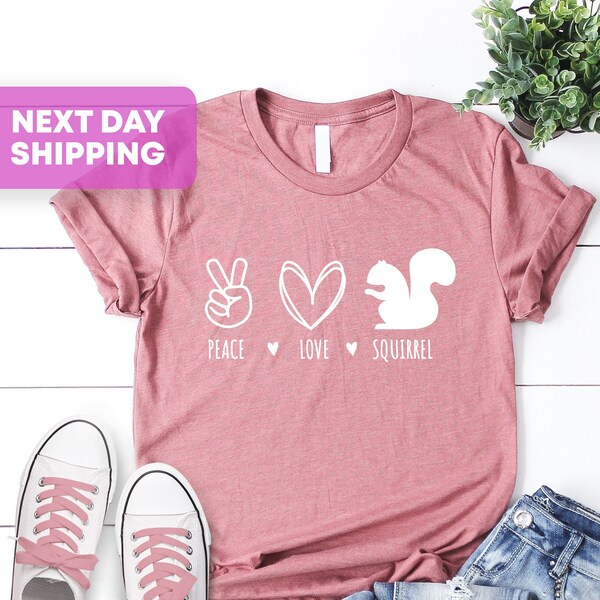 Squirrel T Shirt - Etsy