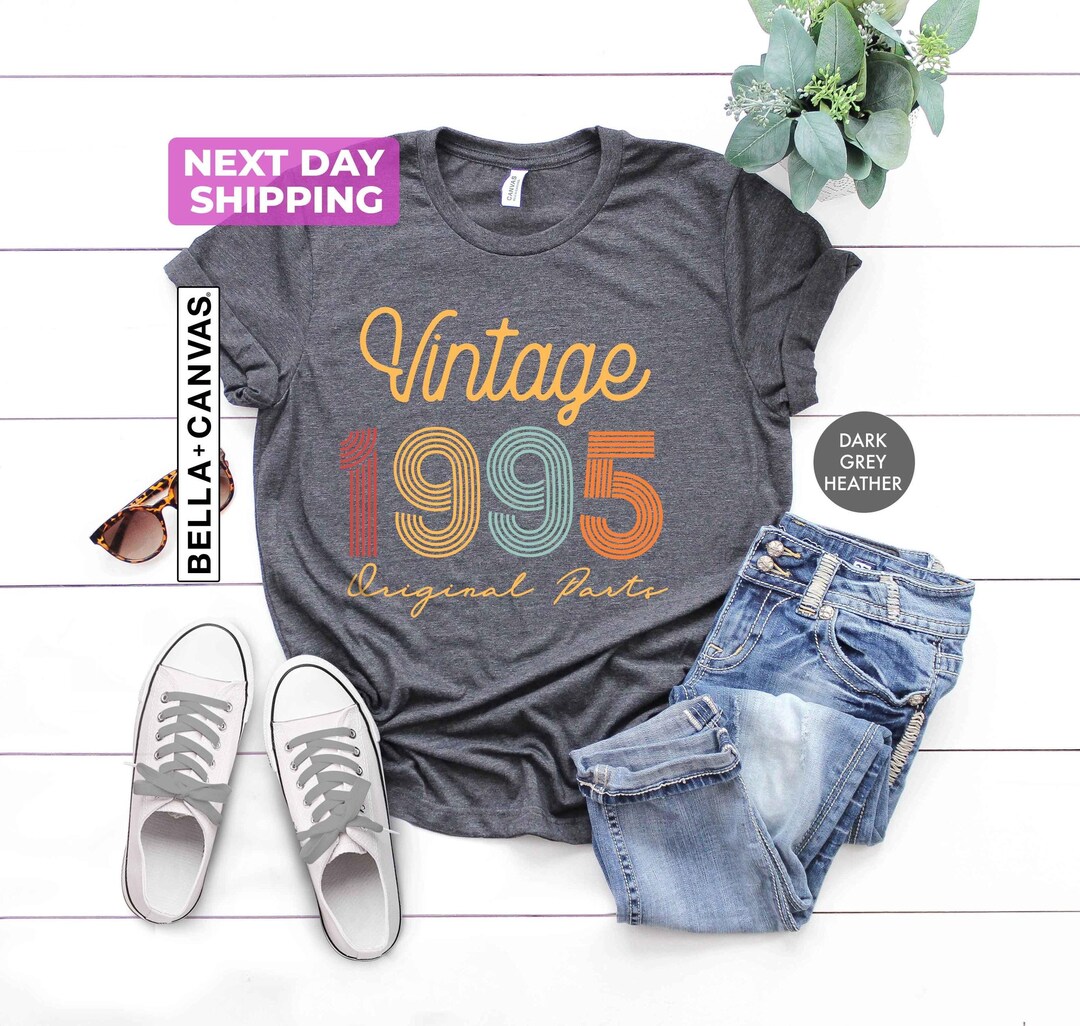 Vintage 1995 Birthday Shirt, 1995 Shirt, 1995 Classic Shirt, 30th ...