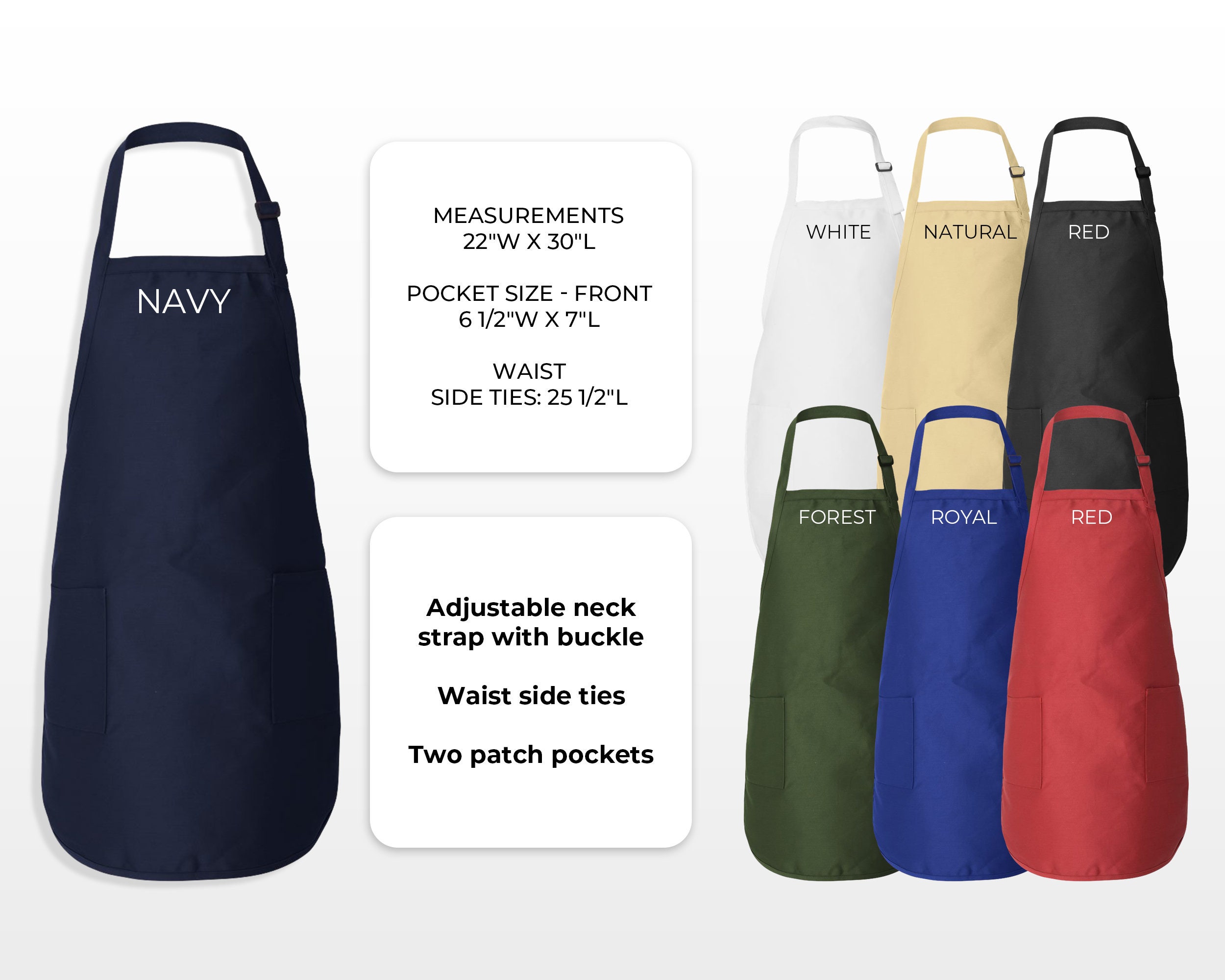 Personalized Kitchen Apron, Custom Cooking Apron, Aprons for Women ...