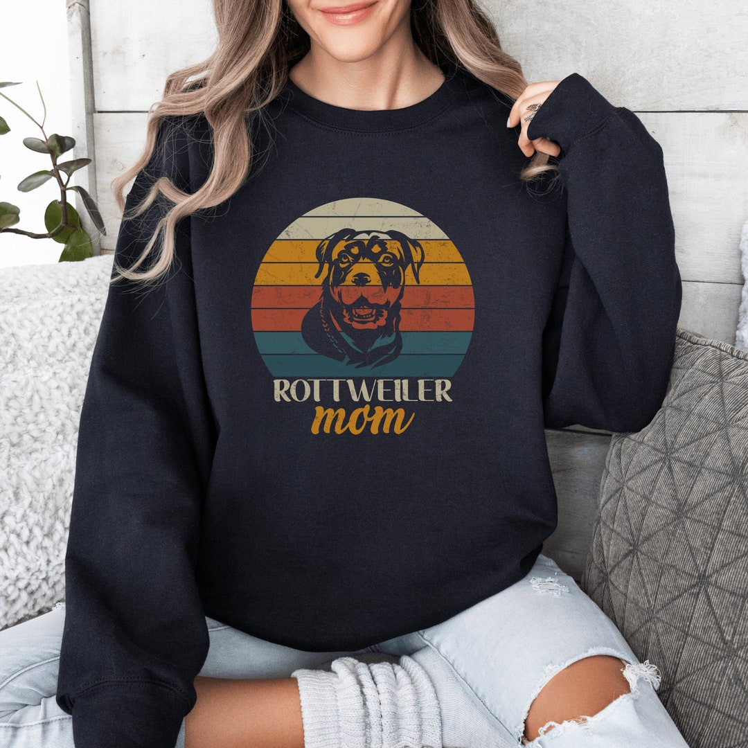 Rottweiler Mom Sweatshirt, Gift for Dog Mom, Mothers Day Gift for ...
