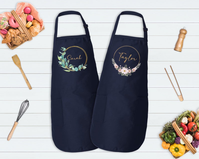Personalized Kitchen Apron, Custom Cooking Apron, Aprons for Women ...
