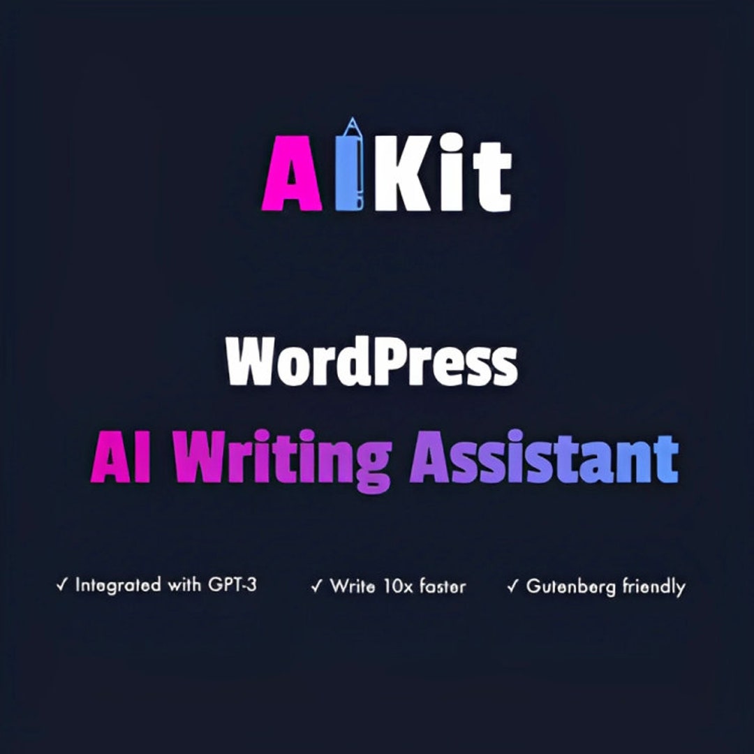 Aikit WP AI Writing Assistant / Openai GPT - Etsy Australia