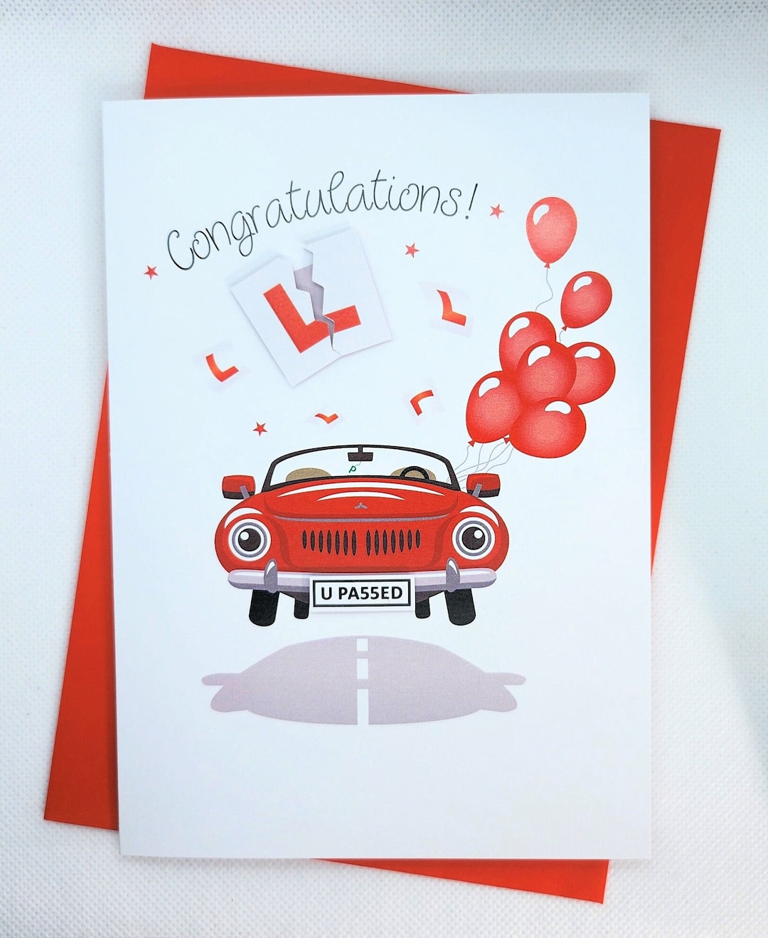 Driving Test Cards You've Passed Your Driving Test Card Congratulations ...