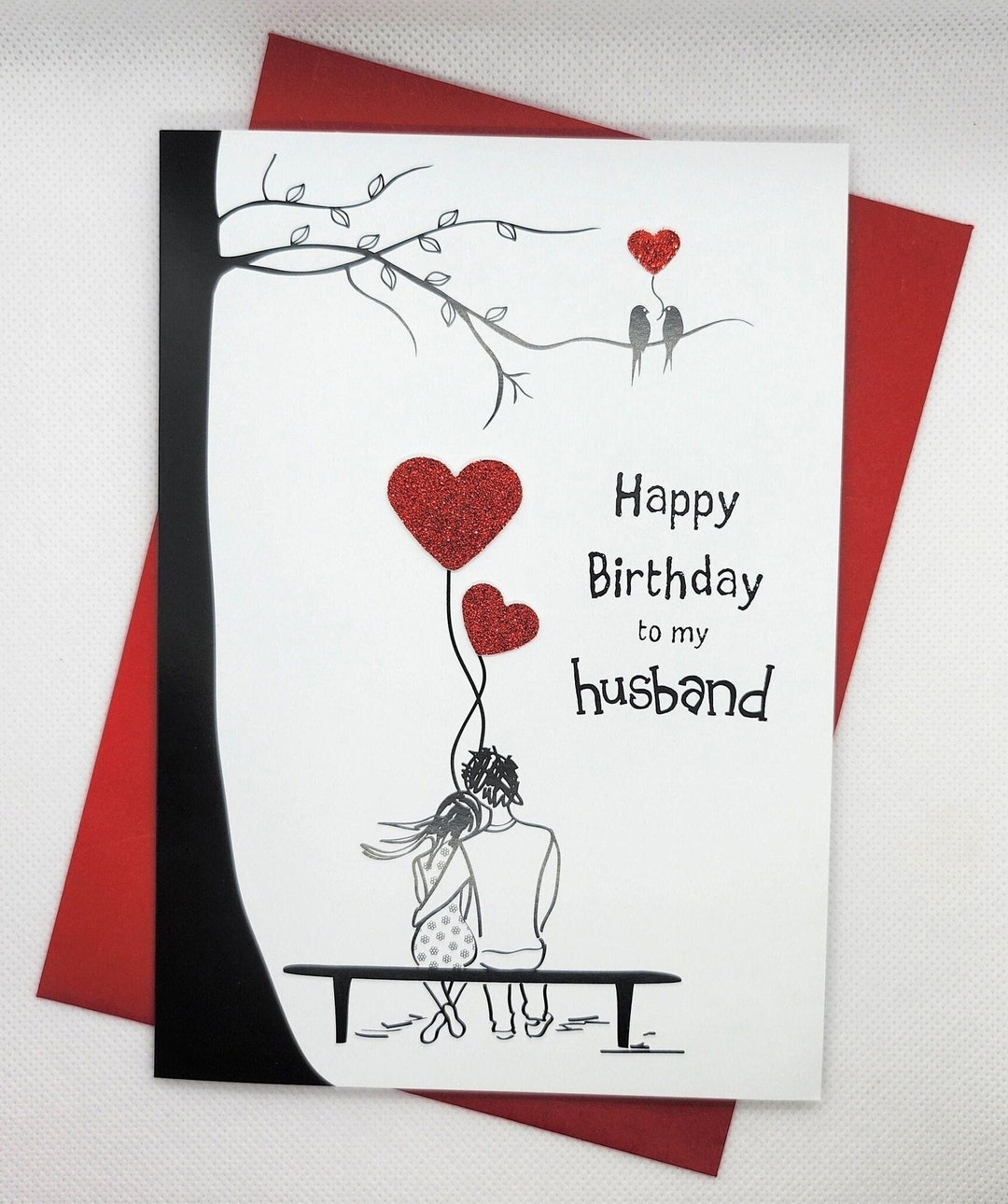 Husband Birthday Card - Special Birthday Card for Husband - Heart ...