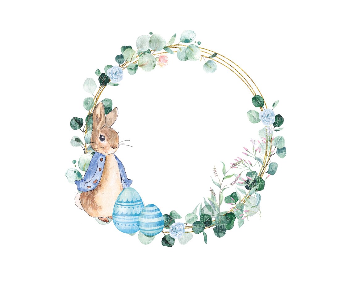 Peter Rabbit, Easter Clip Art, My First Easter Design PNG, Blue Boy ...