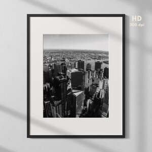 Black and White Architecture NYC Wall Art, Set of 3 New York Posters ...