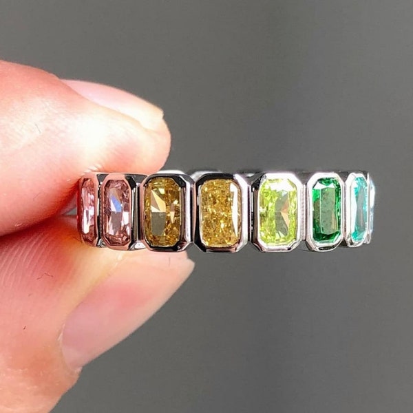 Rainbow Ring - Etsy
