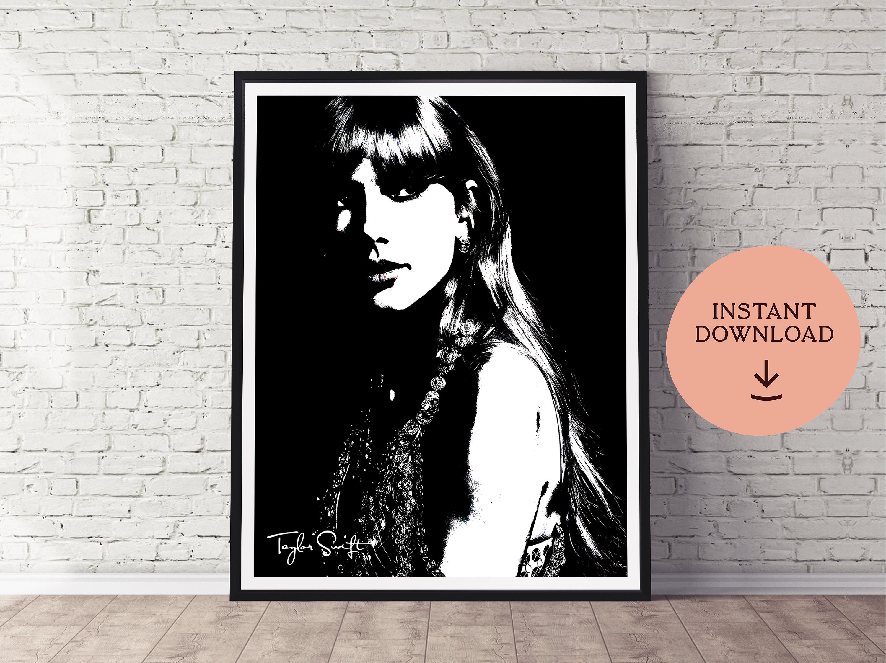Minimalist Taylor Swift Print - Etsy
