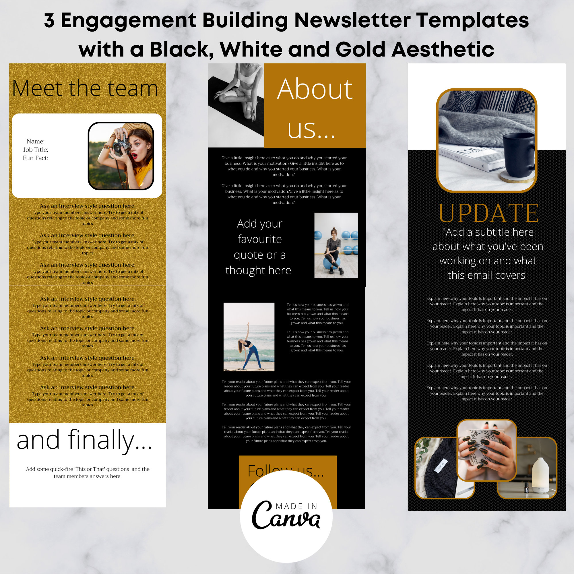 Fun Newsletter Templates