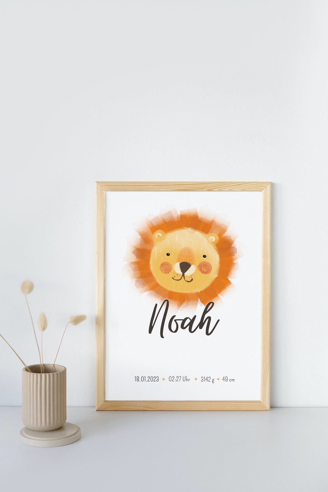 Birth Posters With Birth Dates and Names Personalized Birth - Etsy