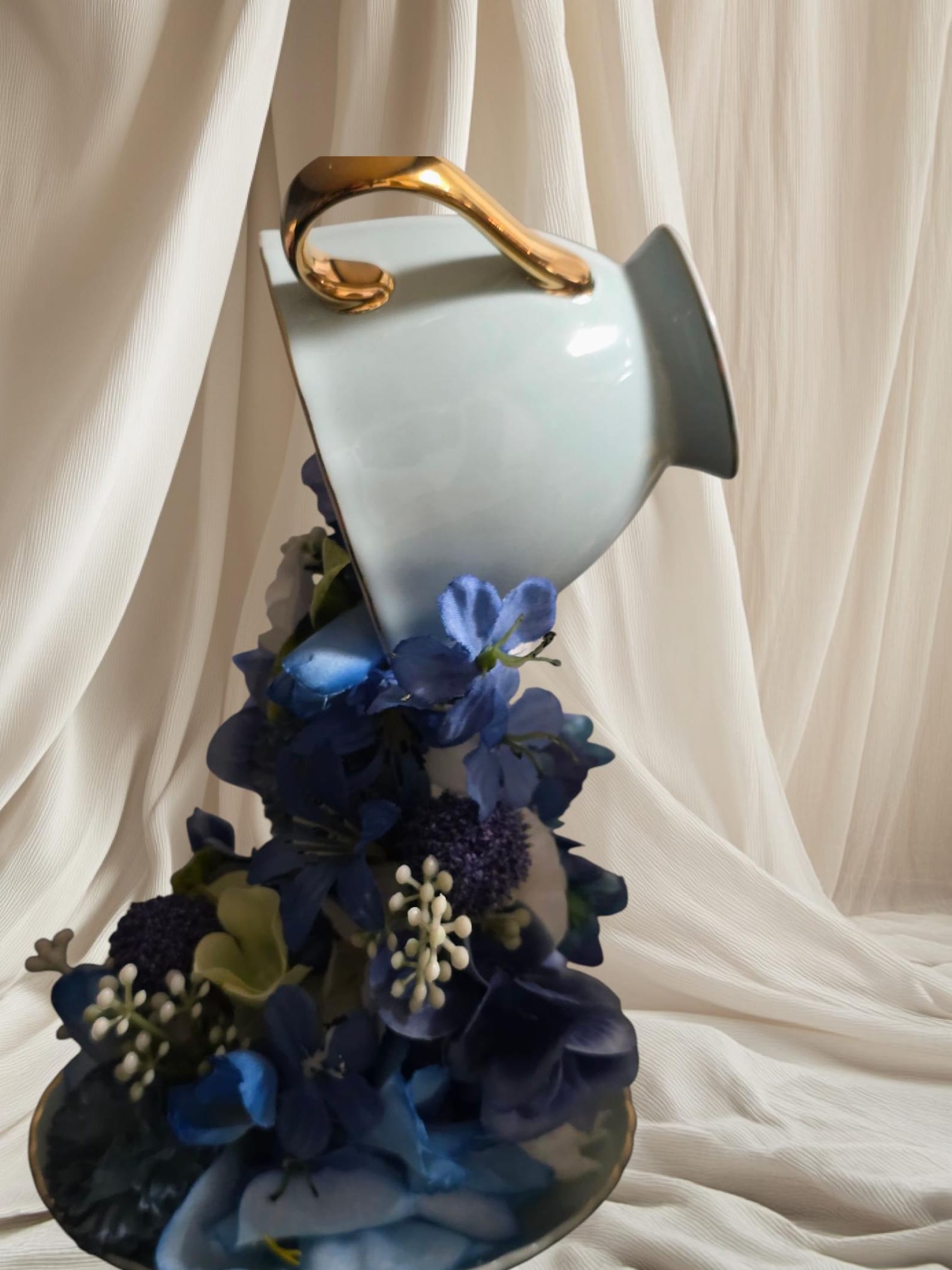 Decorative Floating Teacup Centerpiece ! - Etsy