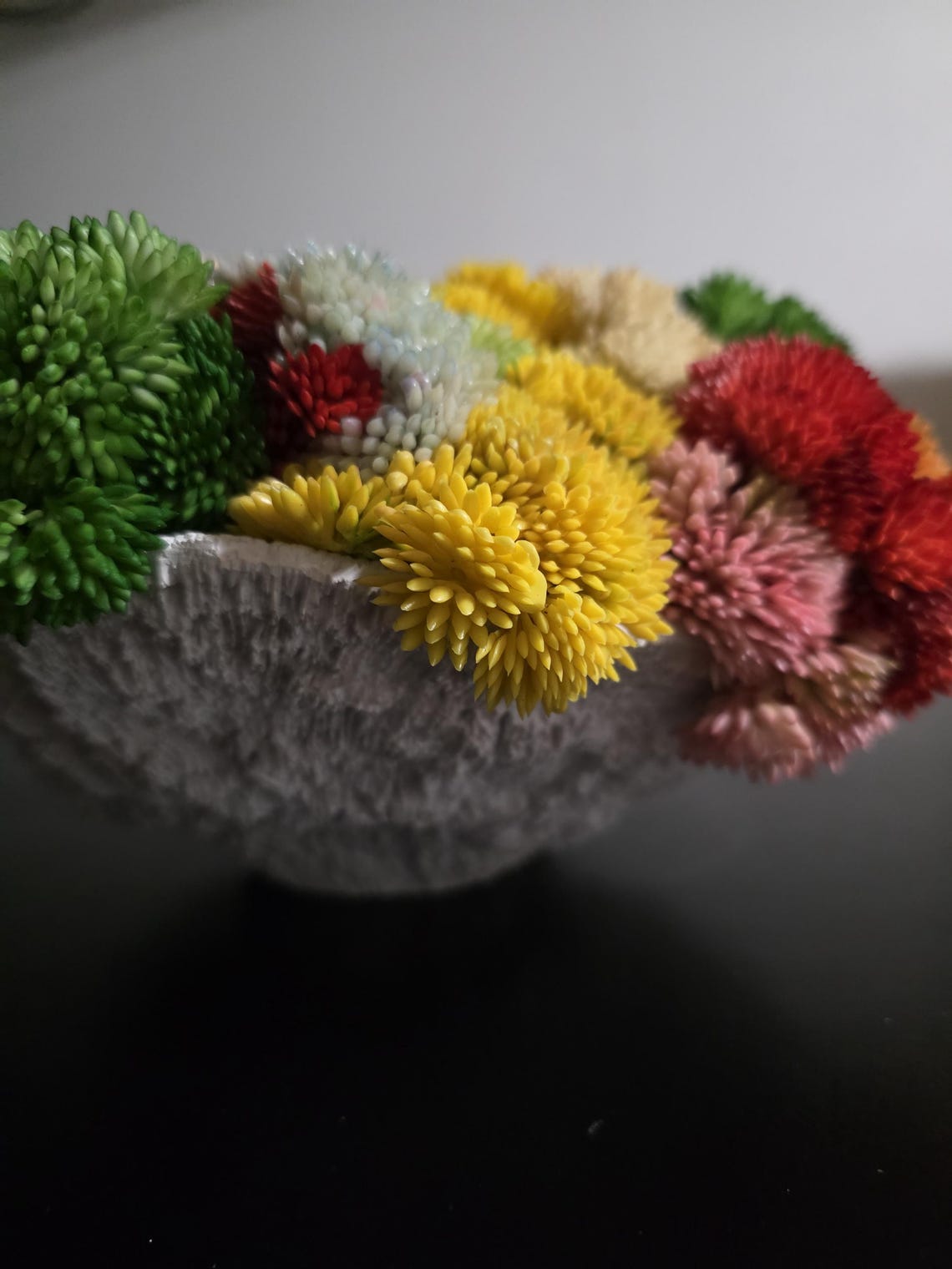Faux Coral Vase With Imitation Seeds Decoration Homedecor Centerpiece ...