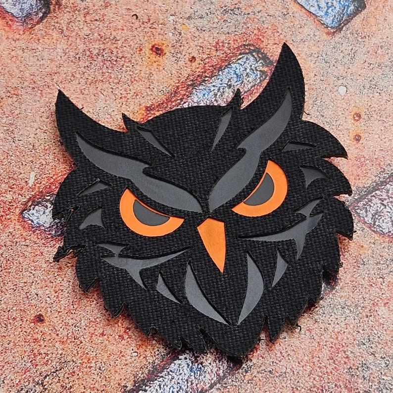 Owl Tactical Night Hunter Lasercut Morale Patch - Etsy