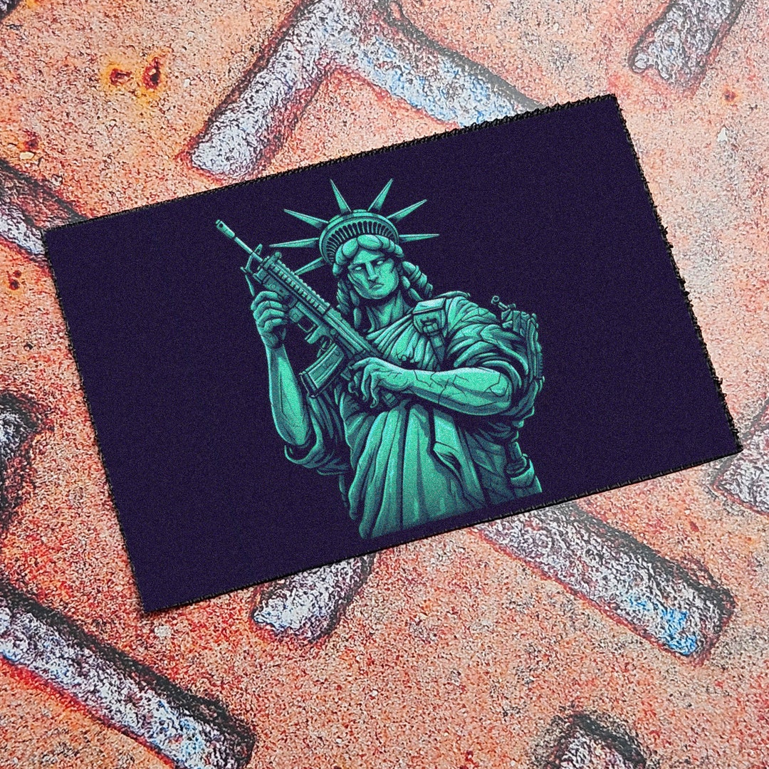 Weaponized Liberty Tactical Battle-ready Freedom Vinyl Badass Morale ...
