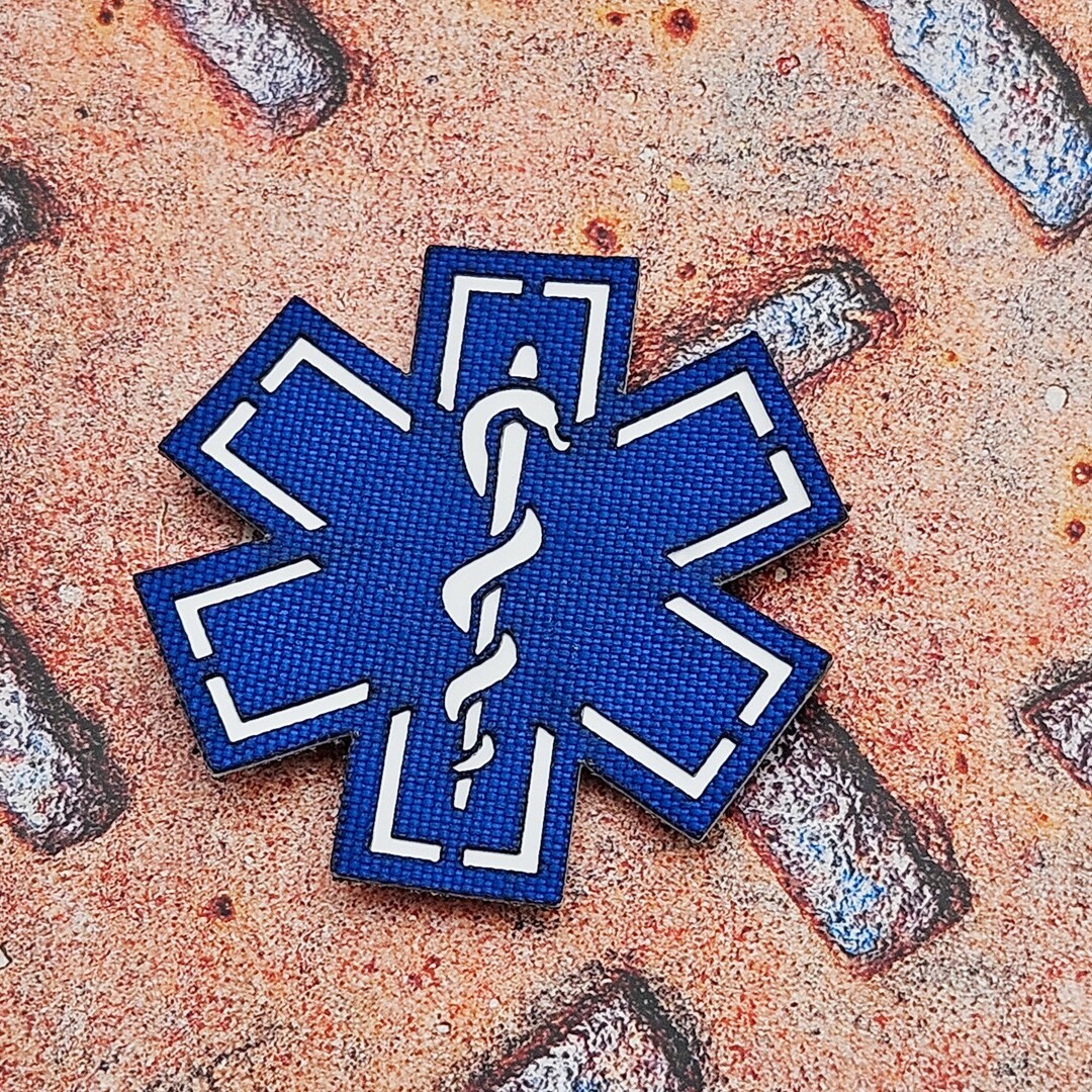 Medic Lasercut Patch EMS EMT Paramedic - Etsy