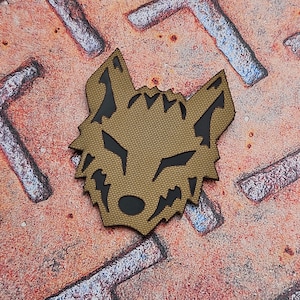 Wolf Tactical Military Morale Lasercut Patch - Etsy