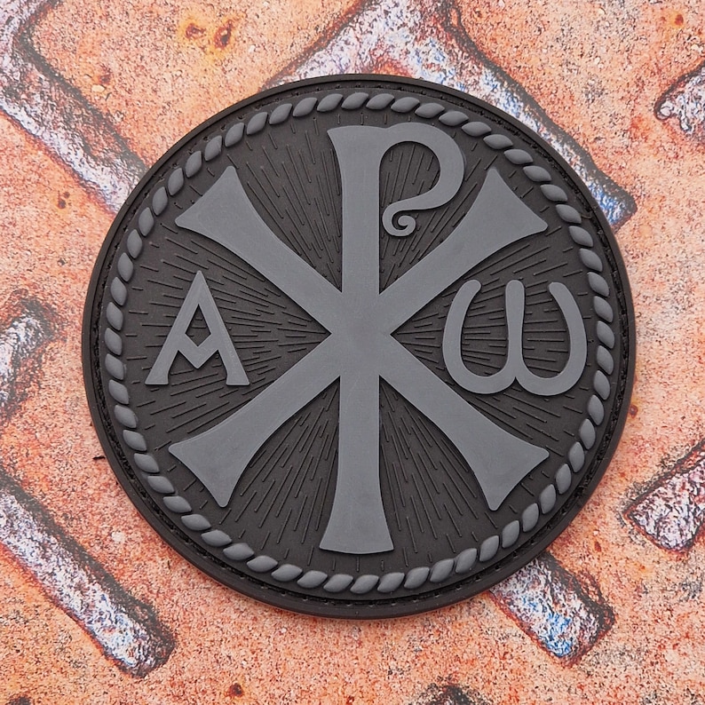 Chi Rho Christogram Jesus Christ Symbol Rubber Patch - Etsy