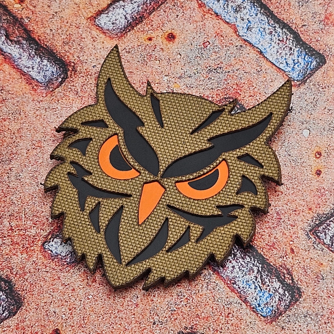 Owl Tactical Night Hunter Lasercut Morale Patch - Etsy